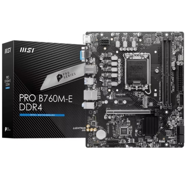 ENIGMA STORE EIRL - motherboard msi pro pro b760m e ddr4 chipset intel ...